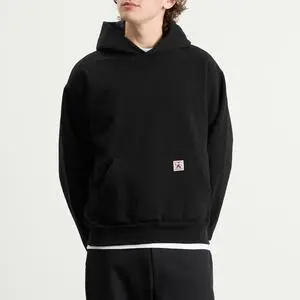 RANDY'S GARMENTS Heavyweight Logo Hoodie - Black