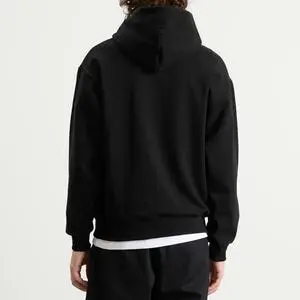 RANDY'S GARMENTS Heavyweight Logo Hoodie - Black