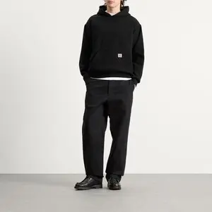 RANDY'S GARMENTS Heavyweight Logo Hoodie - Black