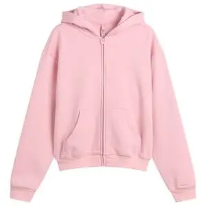 SKIMS Cotton Fleece Classic Zip Up Hoodie - Halite