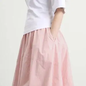 You Must Create Parachute Midi Skirt