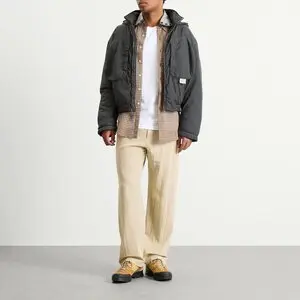 RANRA Padded Nylon Hoodie Jacket