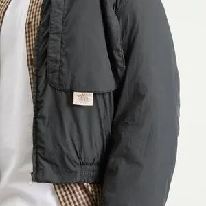 RANRA Padded Nylon Hoodie Jacket