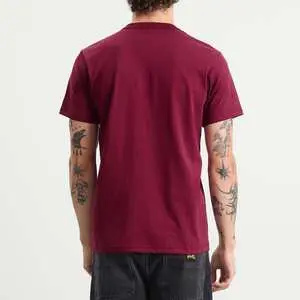 RANDY'S GARMENTS Randy’s Garments  Logo Pocket T-shirt - Maroon
