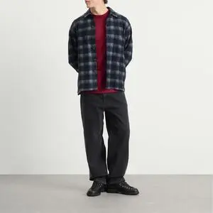 RANDY'S GARMENTS Randy’s Garments  Logo Pocket T-shirt - Maroon