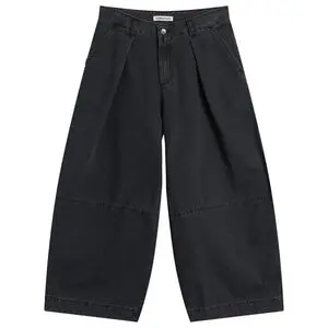 You Must Create Deadbeat Denim Trousers - Charcoal