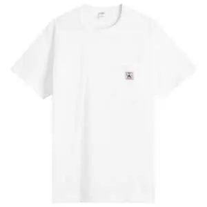 RANDY'S GARMENTS Randy’s Garments  Logo Pocket T-shirt - White
