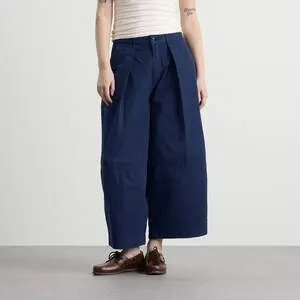 You Must Create Deadbeat Wide Leg Trousers - Blue
