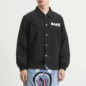 A BATHING APE College Coach Jacket