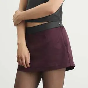 SKIMS Stretch Satin Mini Skirt