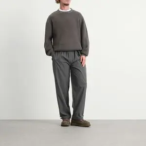 MELLOW CLO Stretch Nylon Trousers - Grey