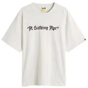 A BATHING APE Gothic Logo T-shirt