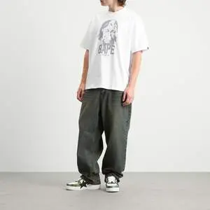 A BATHING APE Graphic T-shirt - White