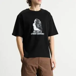 MELLOW CLO Slab T-shirt - Black