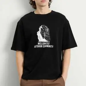 MELLOW CLO Slab T-shirt - Black