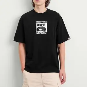 A BATHING APE Can Food T-shirt