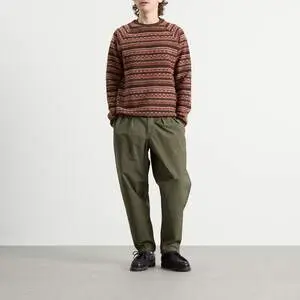 KESTIN Junction Knitted Fairisle Sweatshirt