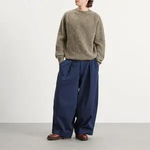 You Must Create Deadbeat Trousers - Navy