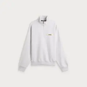 Jacquemus Grosgrain Zip Sweatshirt - Grey 2