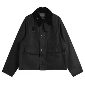 Barbour Sl Spey Wax Jacket - Black
