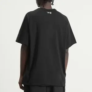 Y3 Distressed Short Sleeve T-shirt
