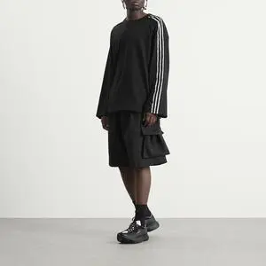 Y3 Distressed Long Sleeve T-shirt