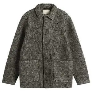 KESTIN Ormiston Jacket - Moss Herringbone Wool