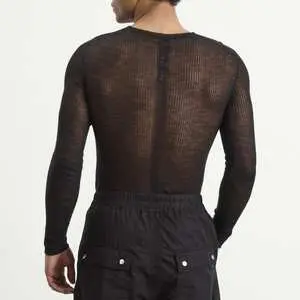 Rick Owens Fine Knit Dennis Sheer Top