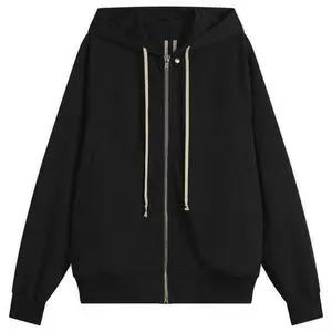 Rick Owens Zip Hoodie - Black