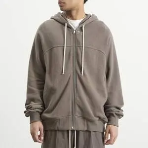 Rick Owens Slouchy Zip Hoodie