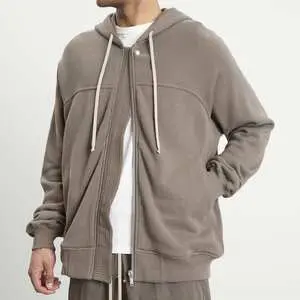 Rick Owens Slouchy Zip Hoodie