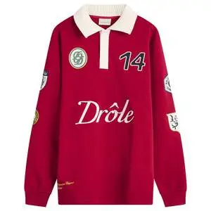 Drole De Monsieur Racing Polo Shirt - Red