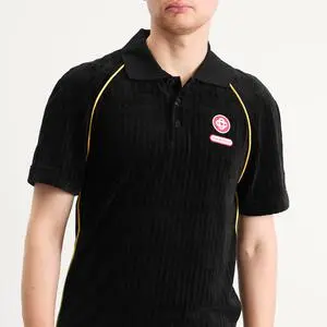 Casablanca Rib Velour Raglan Polo