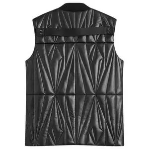 Rick Owens X Moncler Geocamo Flight Leather Vest
