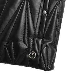 Rick Owens X Moncler Geocamo Flight Leather Vest