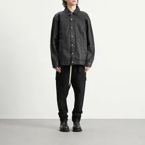 Rick Owens Creatch Cargo Drawstring - Black