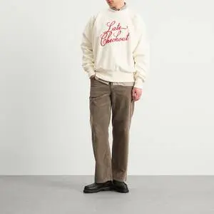 LATE CHECKOUT Script Crewneck Sweatshirt