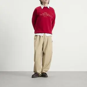 Drole De Monsieur The Best Club Script Logo Sweatshirt