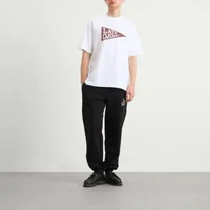 LATE CHECKOUT Burgundy Flag Tee