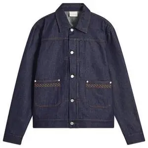 Drole De Monsieur Raw Denim Jacket - Brut