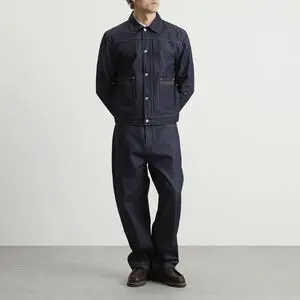 Drole De Monsieur Raw Denim Jacket