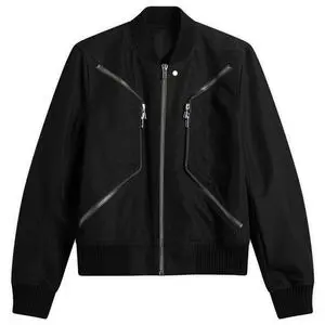 Rick Owens Heizer Flight Bomber Jacket - Black