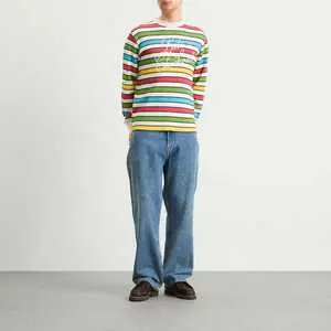 LATE CHECKOUT Script Waffle L/s Tee