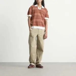 Drole De Monsieur Cotton Drawstring Trousers
