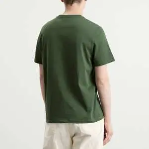 A.p.c. Rue Madame" Logo T-shirt - T Fonce/blanc