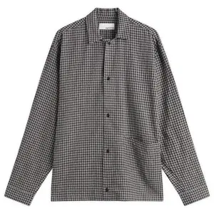 SAGE NATION Siesta Boxy Shirt - Mint Gingham Check