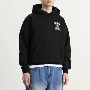 BUTTER GOODS Terrain Hoodie With Graphic Print - Black