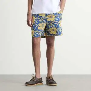 Drole De Monsieur Hibiscus Beach Shorts