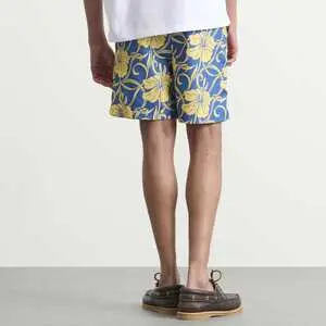 Drole De Monsieur Hibiscus Beach Shorts