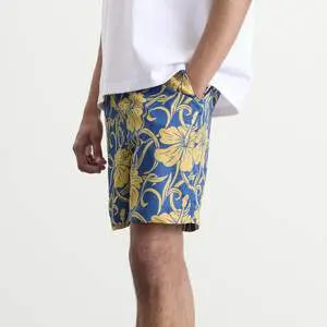 Drole De Monsieur Hibiscus Beach Shorts